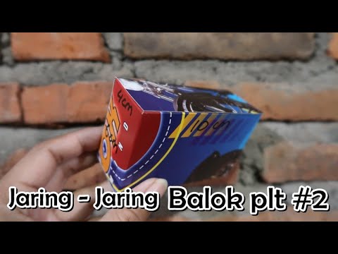 Cara membuat jaring - jaring balok plt #2 - YouTube