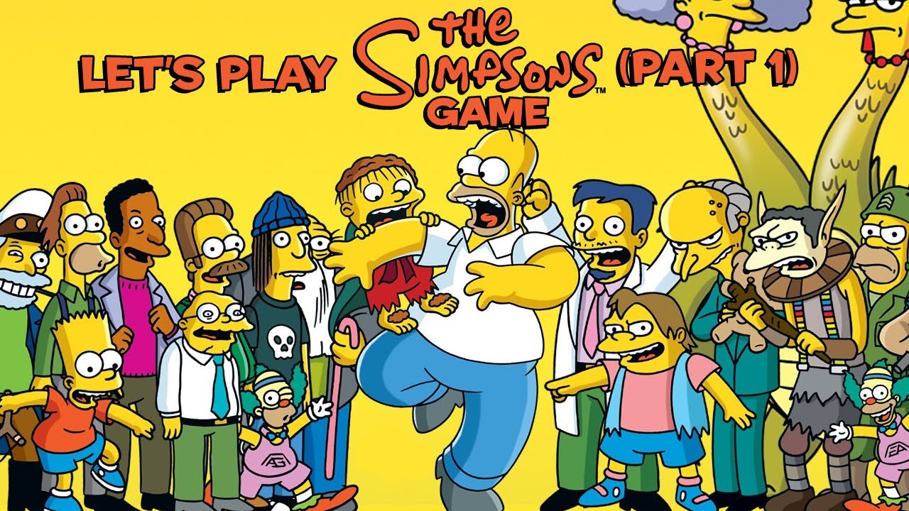 [Vertical] Let's Play The Simpsons Game (Part 1) - YouTube