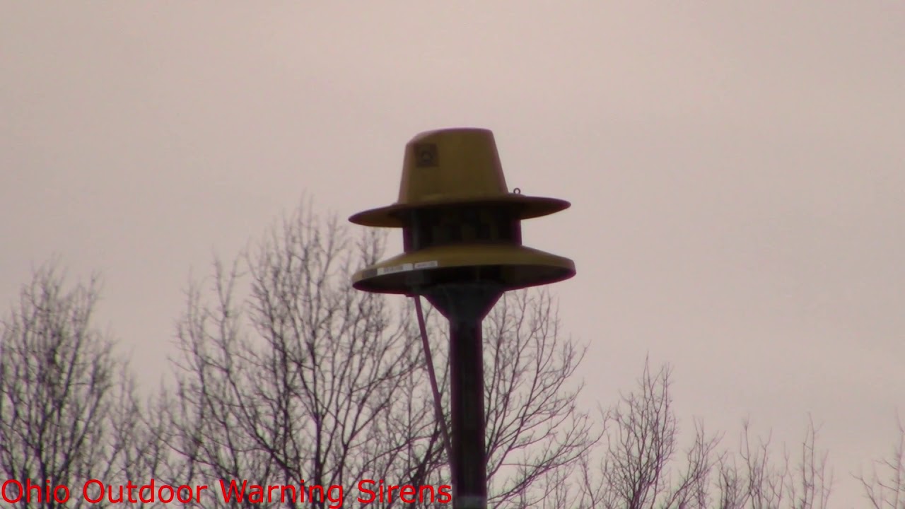 Hermitage, PA ACA Banshee 115 (ex-Beaver Valley) Siren Test 1 Minute ...