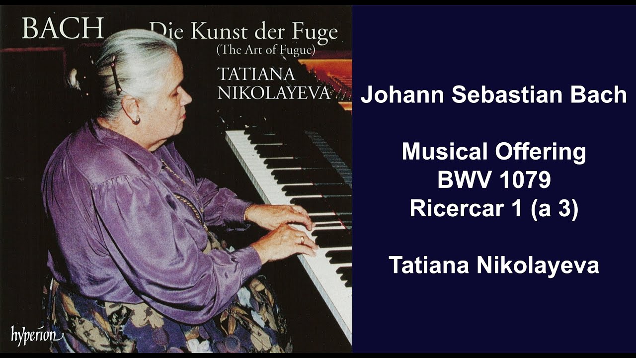 Johann Sebastian Bach: Musical Offering, BWV 1079 - Ricercar 1 (a 3 ...
