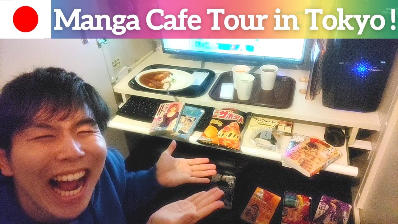 【Manga Cafe in Tokyo】Let’s Relax & Enjoy Spending a Night at a Manga ...