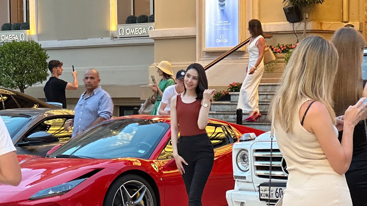 🔥HOT SUMMER NIGHTLIFE GIRLS & SUPERCARS IN MONACO 2023 #monaco # ...