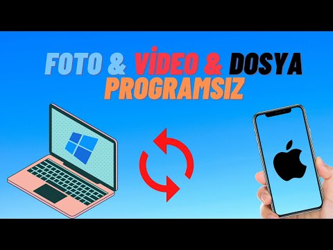 Bilgisayardan iPhone'a Dosya Aktarma | Resim Video & Dosya