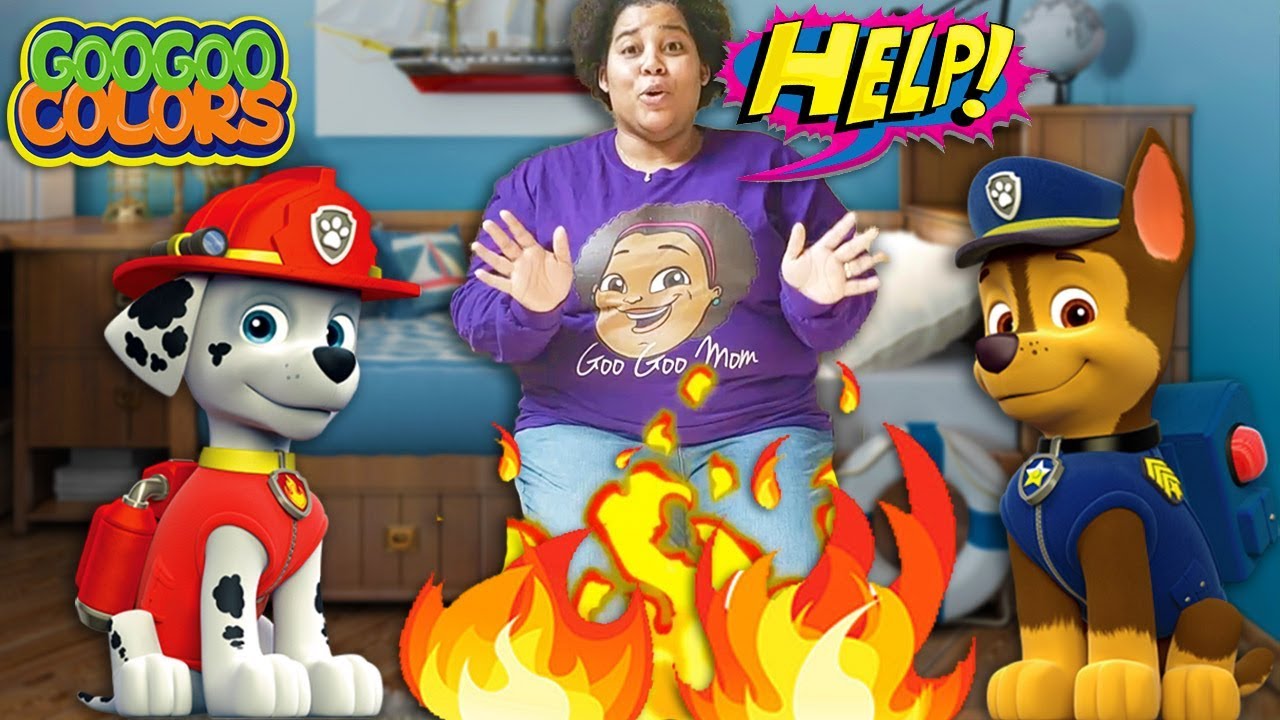 Oh No, Save Mom! (Goo Goo Gaga Pretend Play Paw Patrol Ultimate Rescue ...