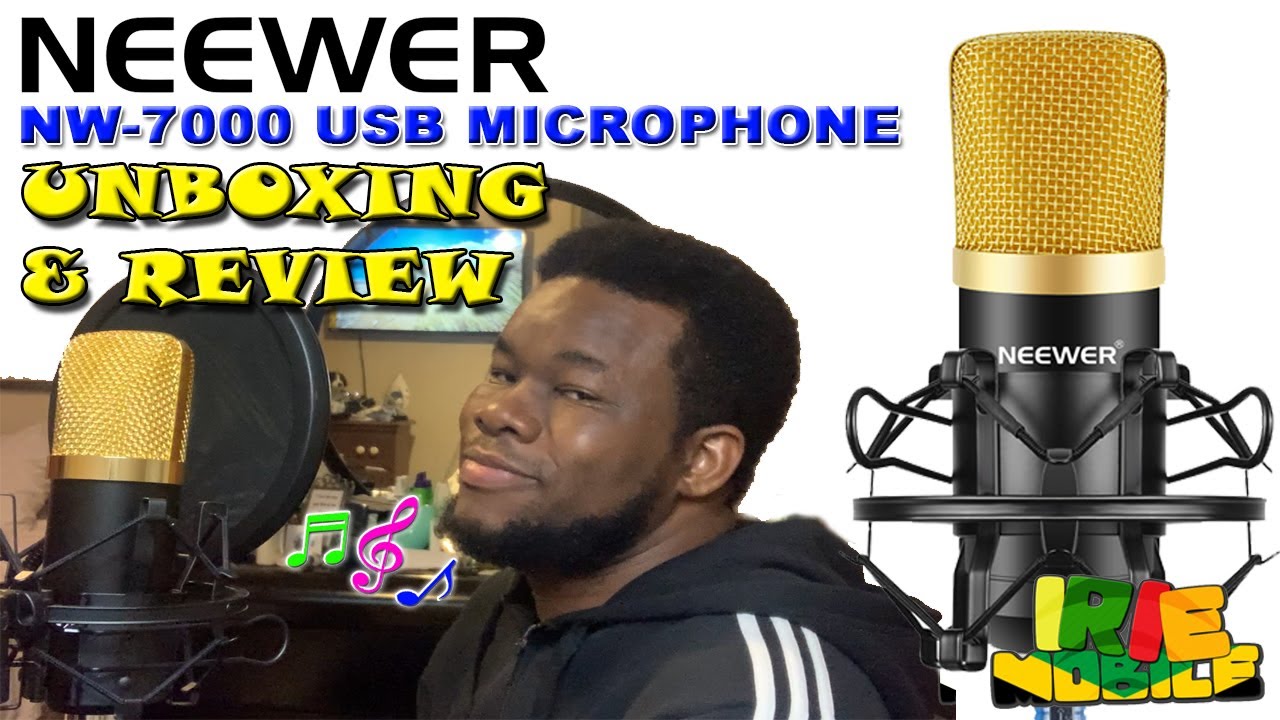 Neewer NW 7000 USB Condenser Mic Unboxing & Review - YouTube