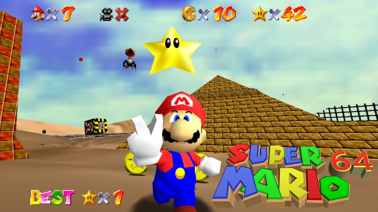 Super Mario 64 Cap Challenge Concepts Edition - Shifting Sand Land 43/ ...