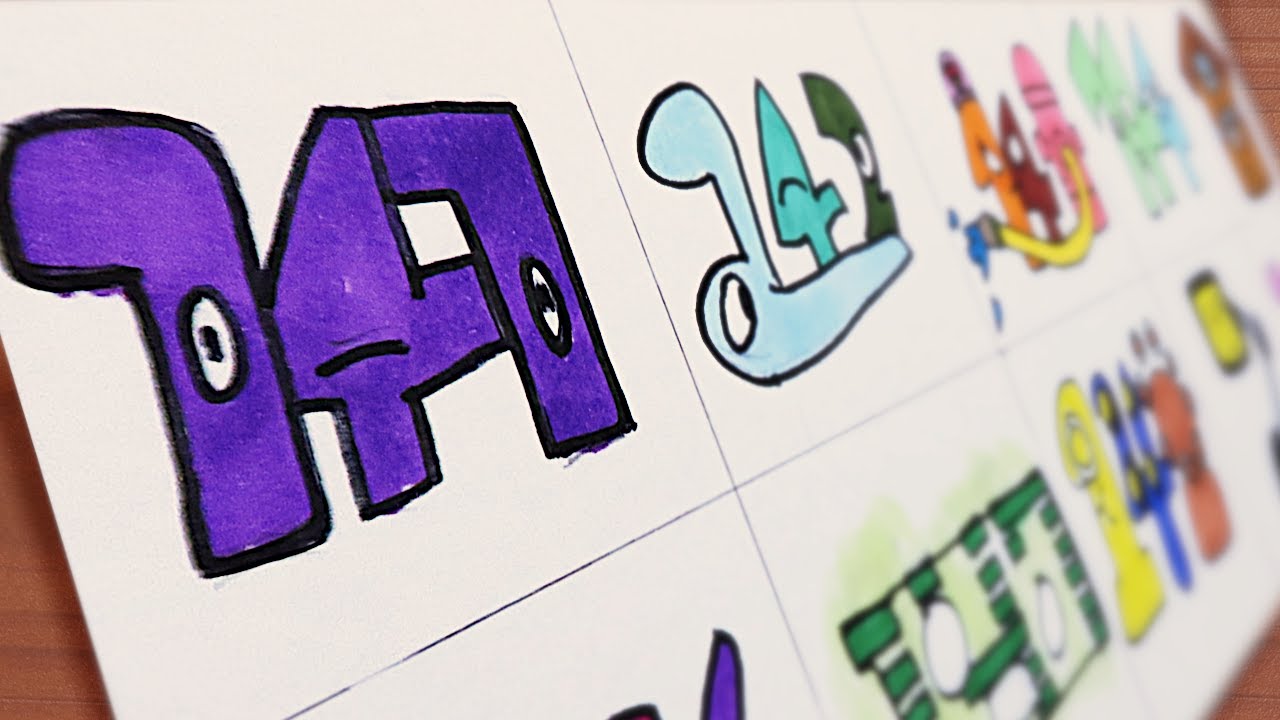 Drawing 141~150 NO WAY!!! SOUP'S NUMBER LORE SEASON 3 - YouTube