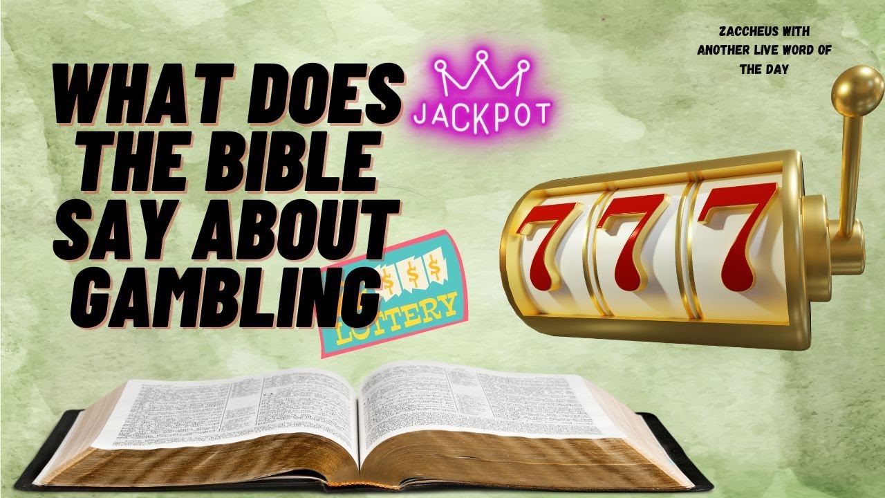 What The | Bible Says About Gambling | Insights on Risk and ...