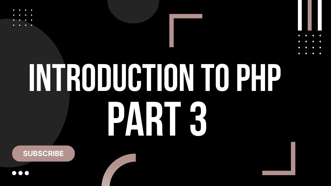 Introduction to PHP | PART 3 | Operator & Date | in Bahasa Indonesia ...