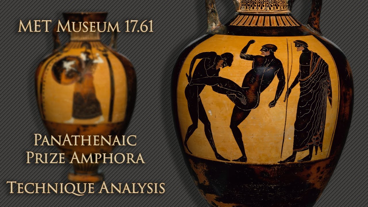 The Most Famous Pankration Depiction Explained - YouTube