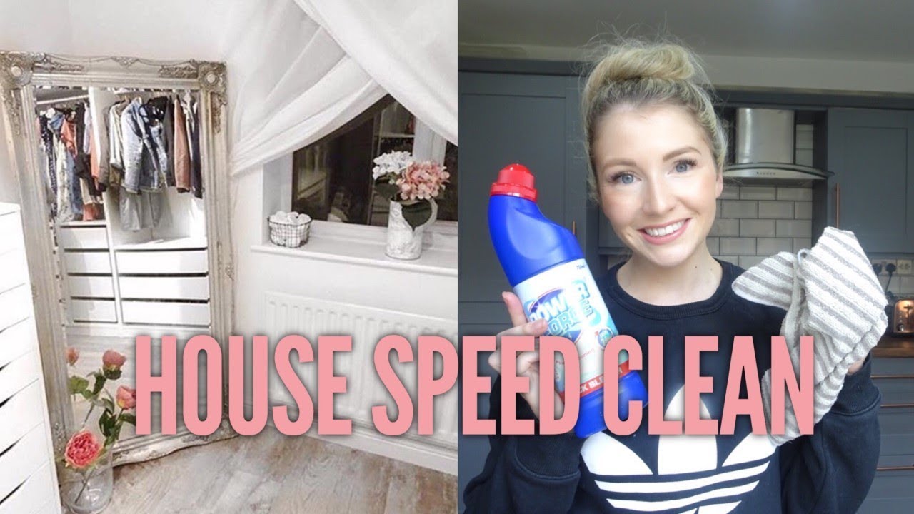House Speed Clean | Cleaning Routine | ELLIE POLLY - YouTube