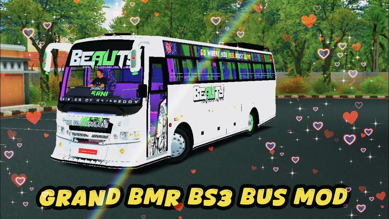 BUSSID GRAND BMR BS3 BUS MOD RELEASE - YouTube