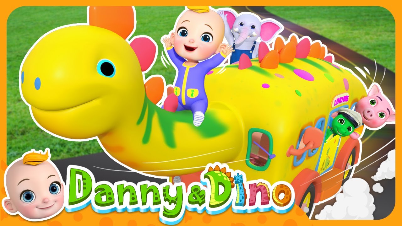 Dinosaur Bus 🦖 | Nursery Rhymes for Kids | Kids Song - YouTube