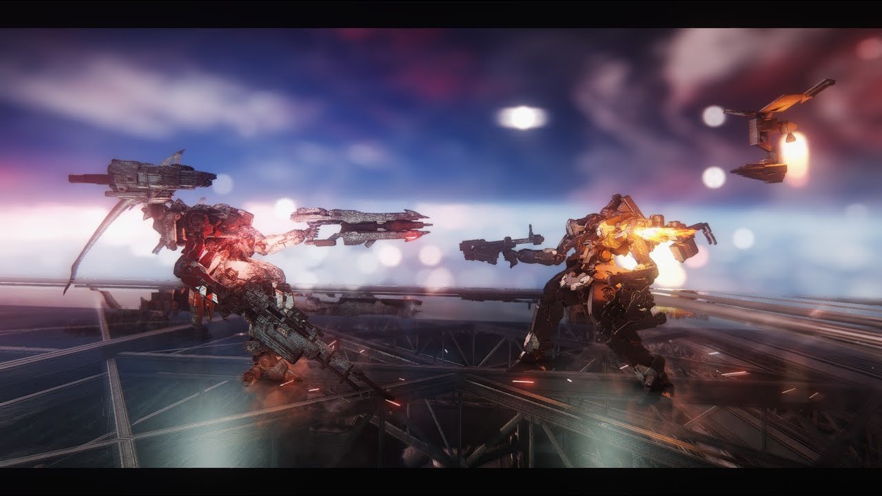 Armored Core 6 Rusty but he fights against Pixy with Zero in the ...