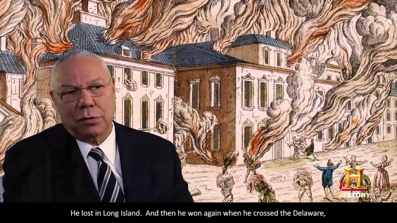 General Powell on General Washington - YouTube