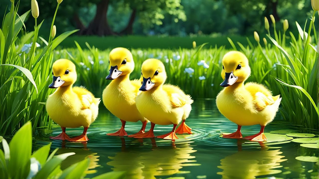 Five Little Ducks | Nursery Rhymes for Kids | Fun Counting Song - YouTube