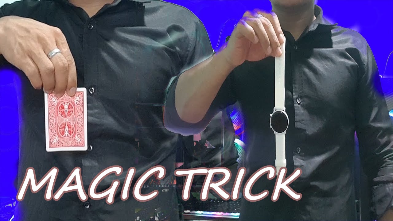 Magic Trick card to Clock - YouTube