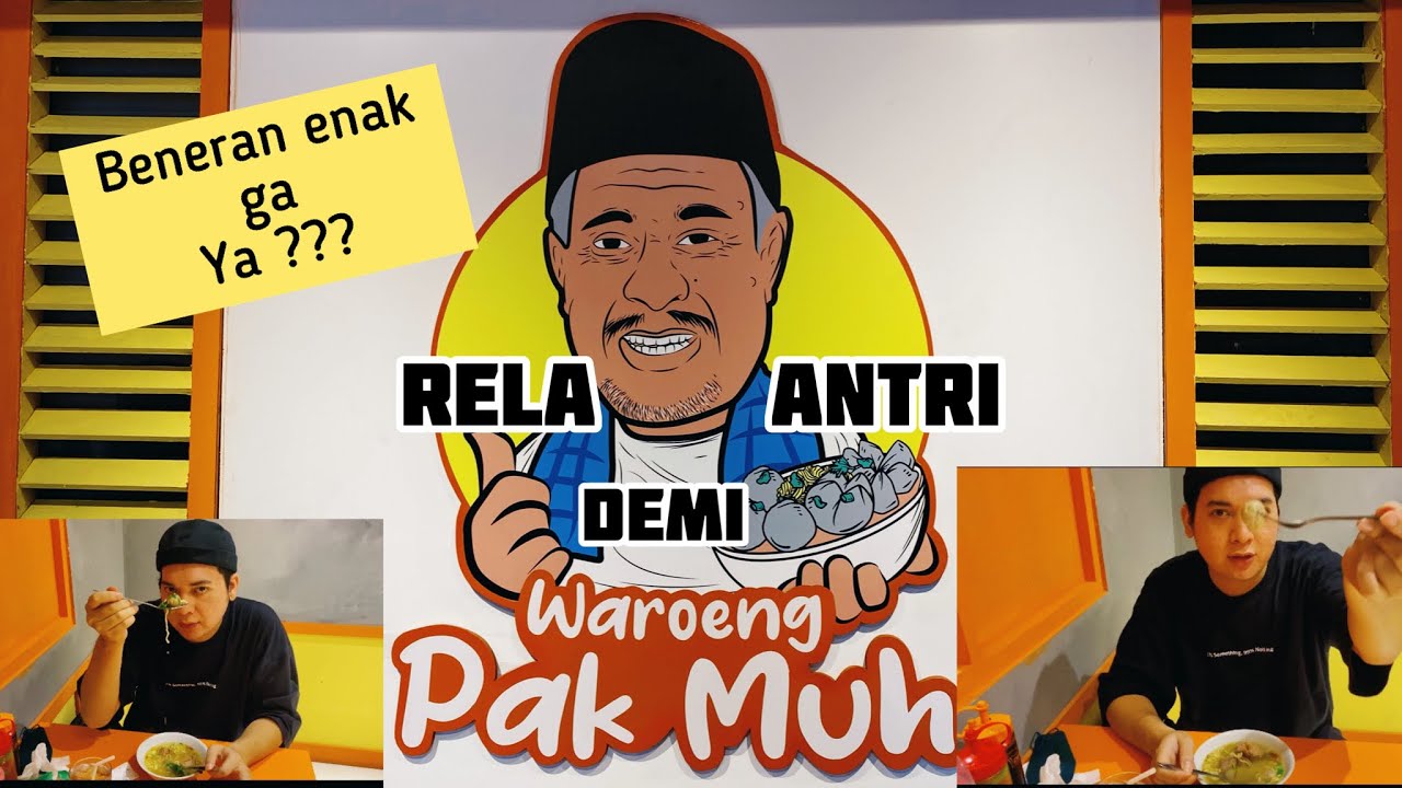 WARUNG PAK MUH BIKIN KAPOK GA SIH MAKAN DISINI | REVIEW JUJUR ...