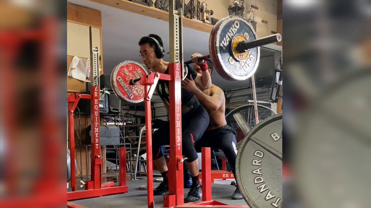 Squat Test- Cycle 6 Prime Submax DUP - YouTube