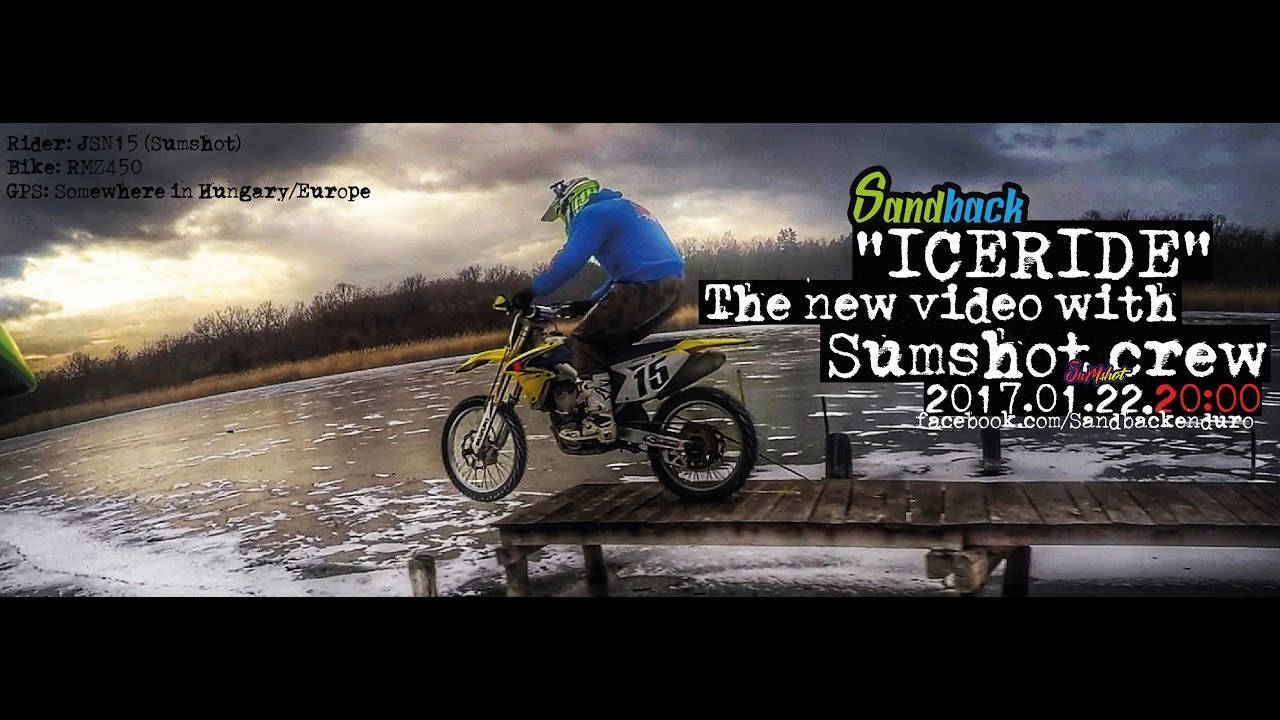 Sandback Enduro Team - ICERIDE - With Sumshot crew - YouTube