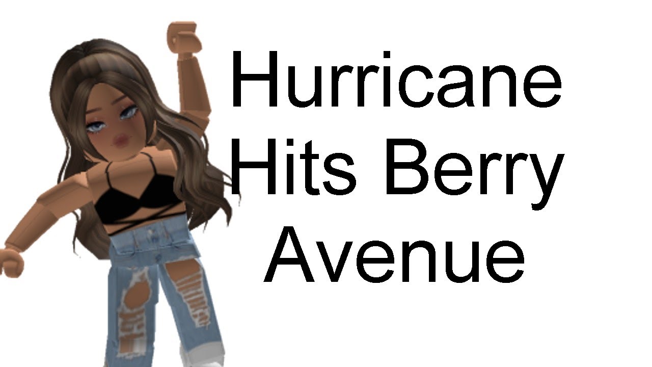 Hurricane hits berry avenue ( #gaming #roblox #day #berryavenueroleplay ...