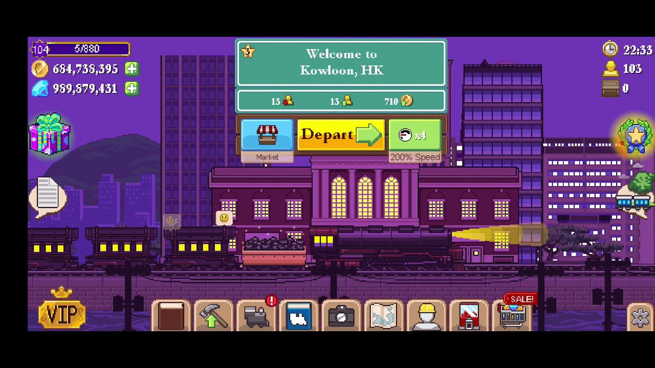 Tiny Rails: Behemoth steam train - YouTube