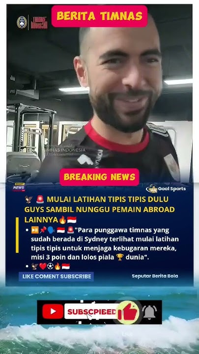 MULAI LATIHAN TIPIS TIPIS DULU GUYS SAMBIL NUNGGU PEMAIN ABROAD LAINNYA ...