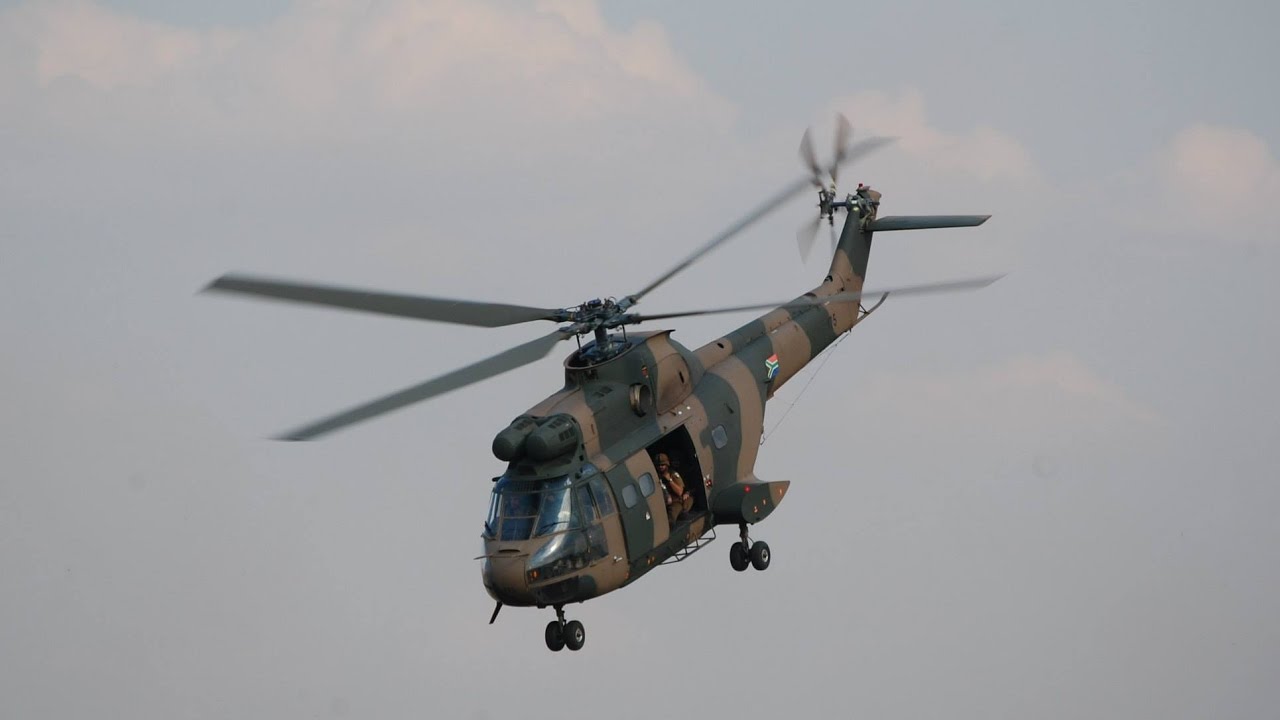SA330C Puma - SAAF Museum Air Show 2nd Display - YouTube