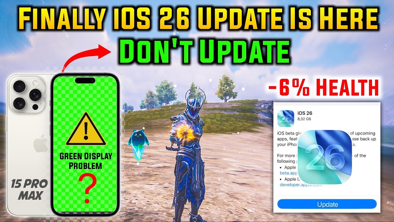 iPhone 15 Pro Max iOS 26 Update Test | Should You Update or Not? | iOS ...