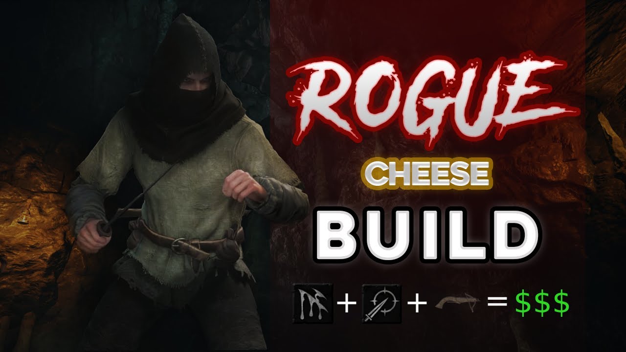 THIS ROGUE BUILD IS SO CHEESE!!!!| Dark and Darker | Solo HR Rogue ...