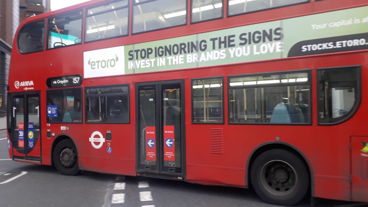 *[CURTAILTED + DEADRUNNING]* An Arriva London EnViro400 on Route 157 in ...