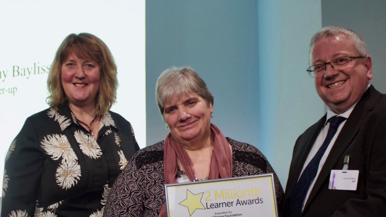 2 Millionth Learner Awards - Jenny Bayliss - YouTube