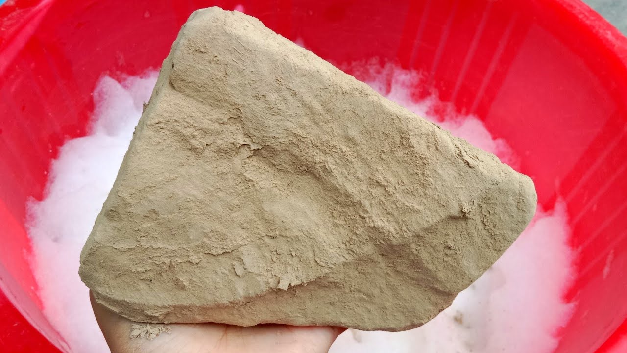 New vlog with pure mud ki dry or foamy water crumbling😍 - YouTube