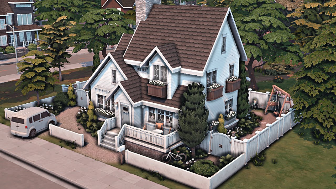 growing together + base game family house | The Sims 4 Growing Together ...