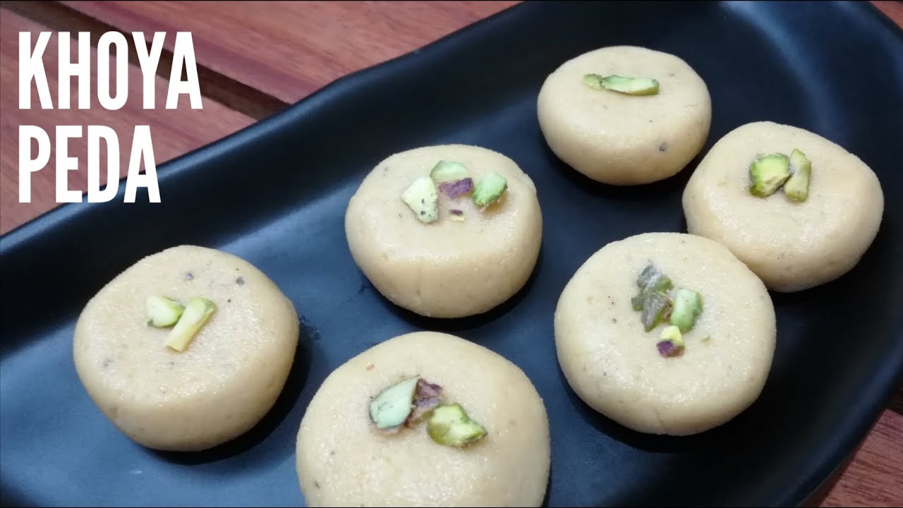 Khoya Peda | Quick peda in 5 minutes | Leftover Khova Recipe - YouTube