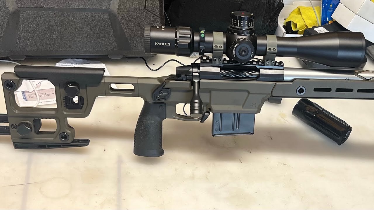 Aero precision 17” rifle chassis system - YouTube