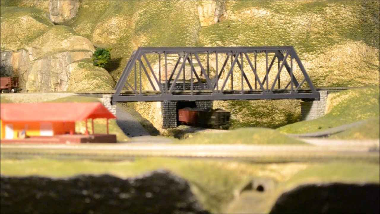 My N Scale Scenic Ridge Railroad Pt 2 - YouTube