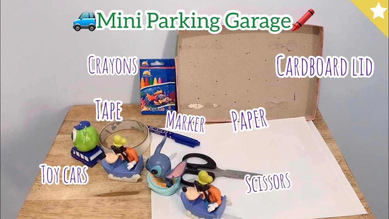 JOYCE@HOME: Let’s Make Art Together! | 🚙Mini Parking Garage🚘 - YouTube