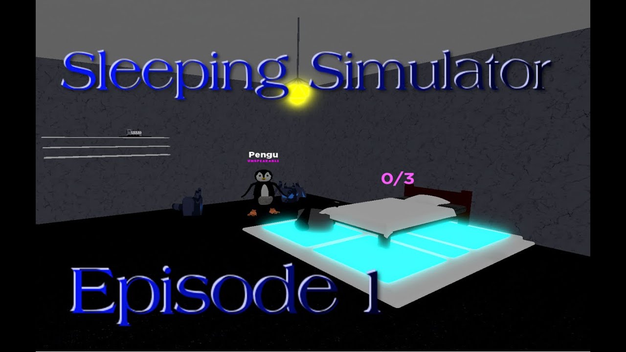 Roblox Sleeping Simulator - Episode 1 - YouTube