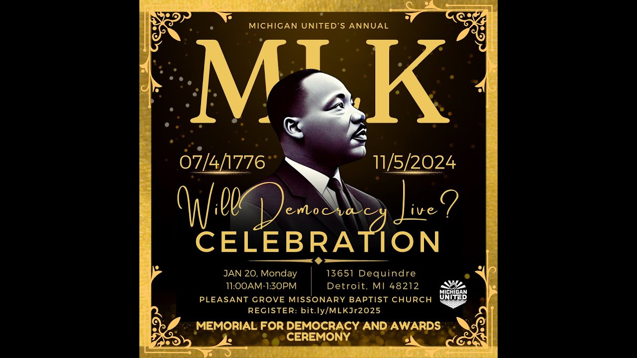 2025 MLK Jr Memorial for Democracy and Awards Ceremony - YouTube