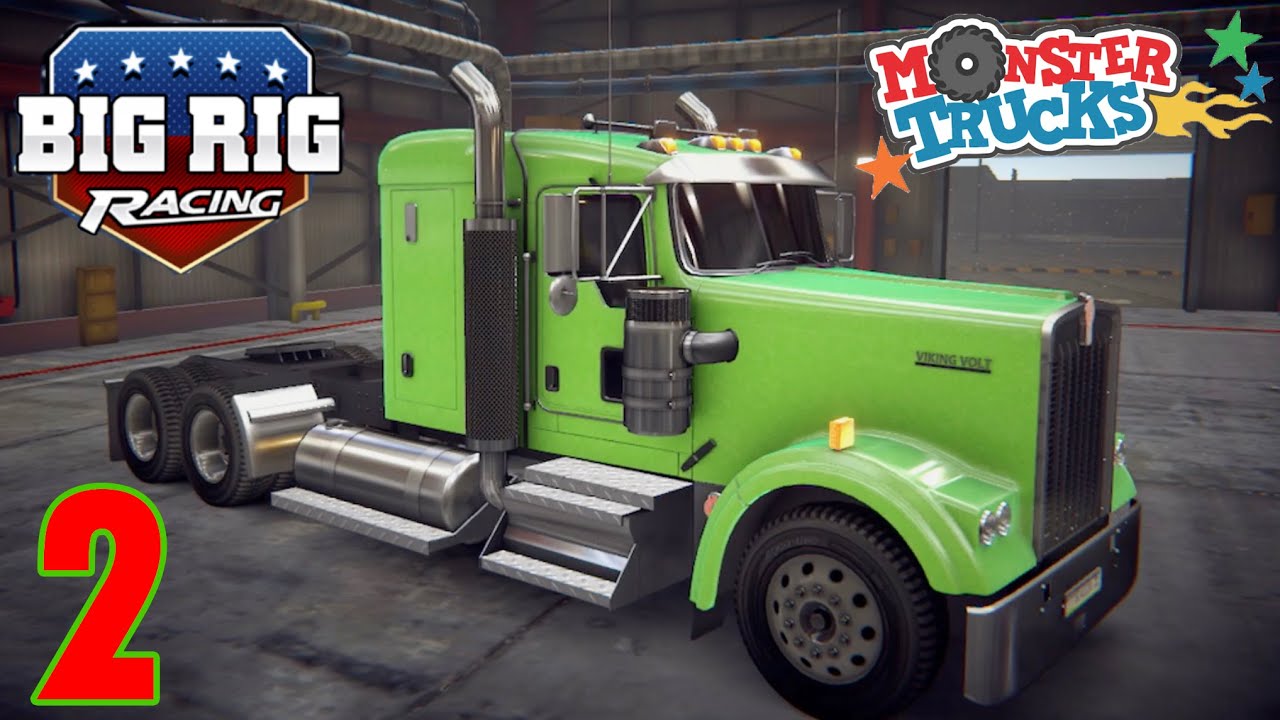 BIG RIG RACING: Hammer MK2 And The Monster Trucks| Gameplay ...