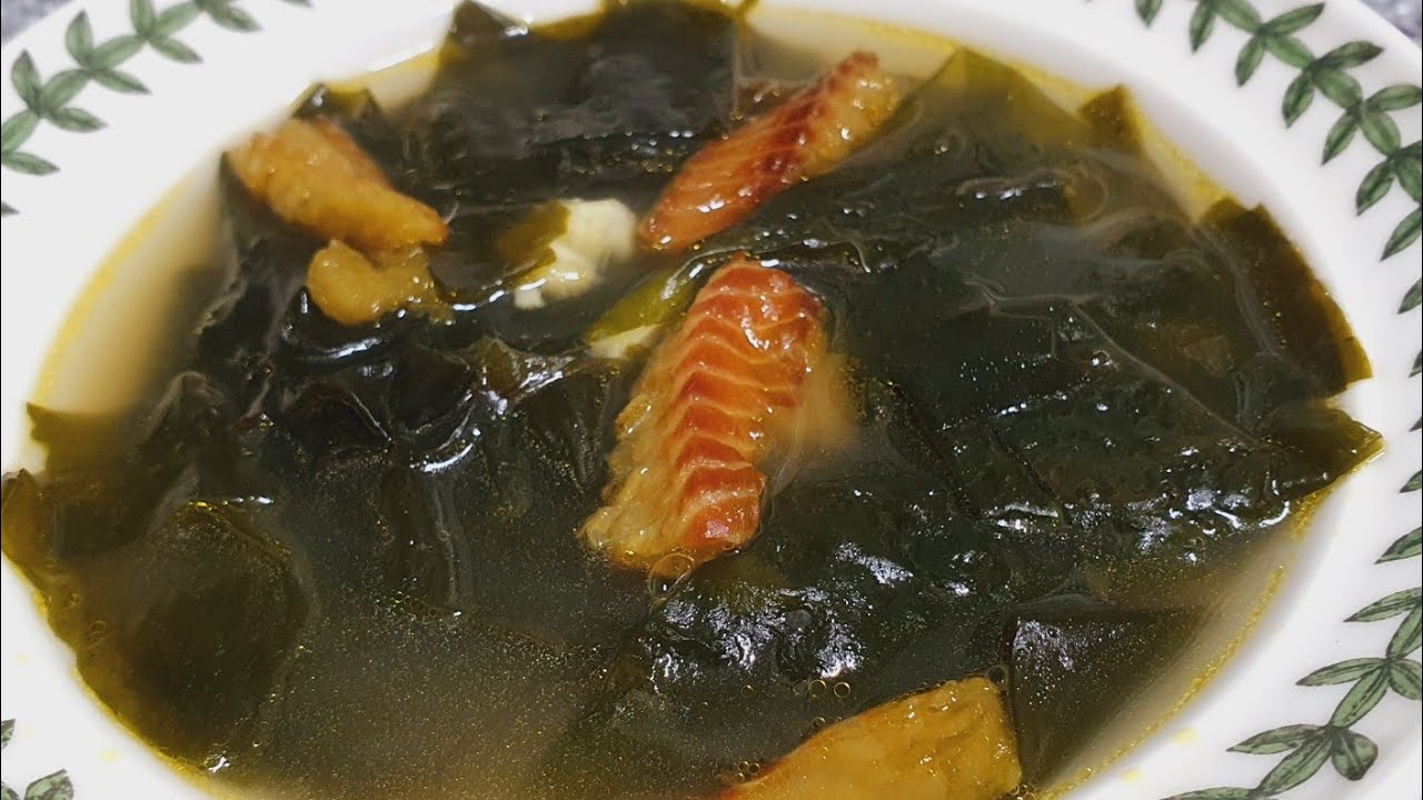 How To Cook Seaweed Soup | miyeokuk | 미역국 |Korean Birthday Soup| Easy ...