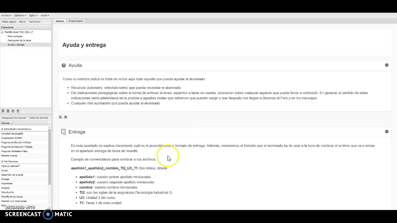Importar idevices exelearning - YouTube