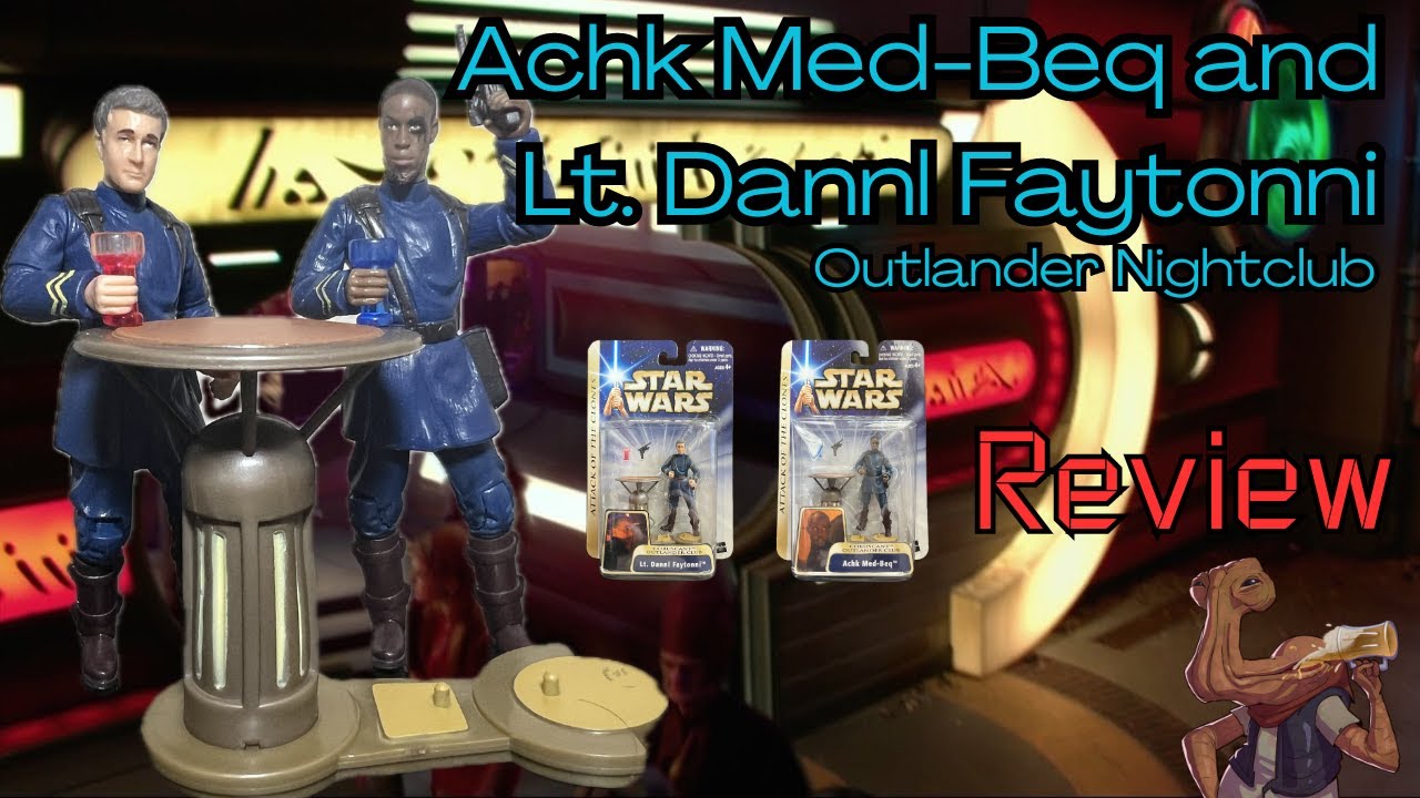 Outlander Nightclub: Achk Med-Beq & Lt. Dannl Faytonni Action Figure ...