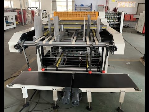 Automatic corner cutting and grooving machine - YouTube