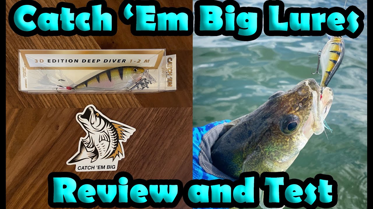 Ep 122: Unboxing and Testing some Catch 'Em Big Lures! - YouTube