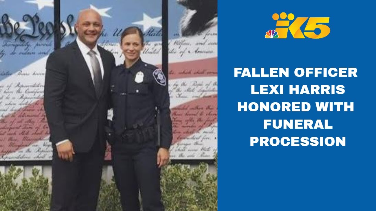 Fallen Seattle officer Lexi Harris given full procession - YouTube