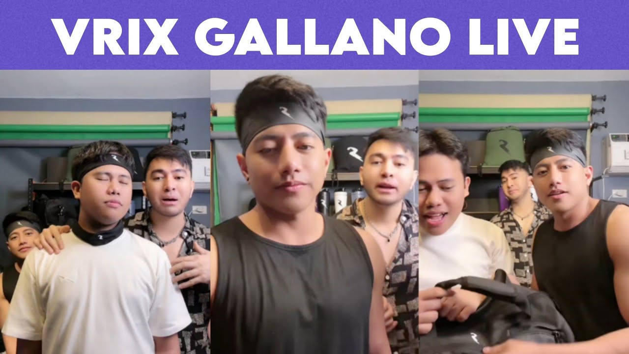 DADDY V, JUSTINE & LON | VRIX GALLANO TIKTOK LIVE - YouTube