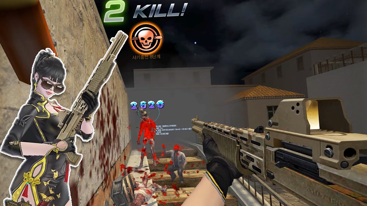 [카스온라인] 데저트 스파스 플레이 영상 (좀히:클래식) l CSO Desert SPAS-12 Play (ZHC) - YouTube