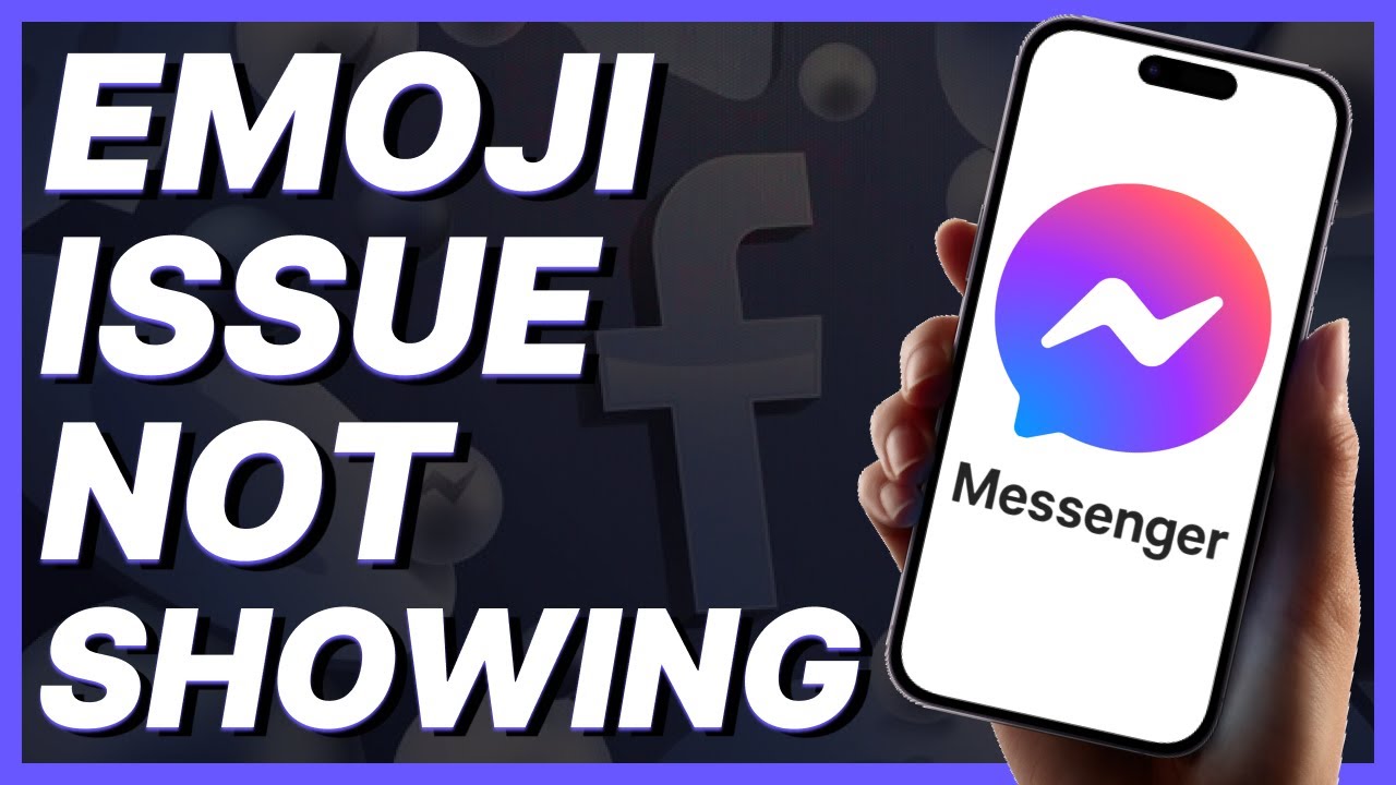 How To Fix Messenger Emoji Issue Now Showing (2024) - YouTube